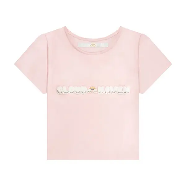 CLOUD HAVEN Baby Tee - Pink