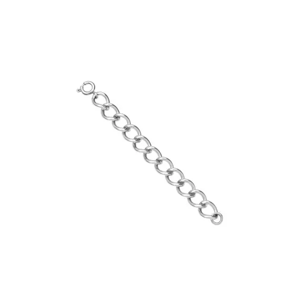 Arte Madrid Pet It On Riviere Necklace Chain Extender Mystic Aurora - Silver