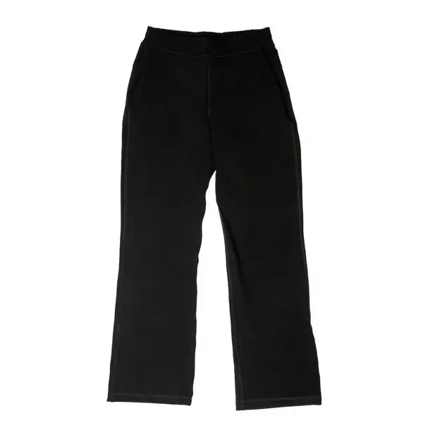 ON/OFF ESSENTIALS The Solace Wide Leg Sweatpant - Black