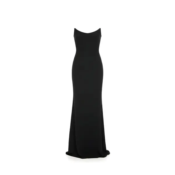 THE GT ATELIER Noirette Maxi Dress - Black
