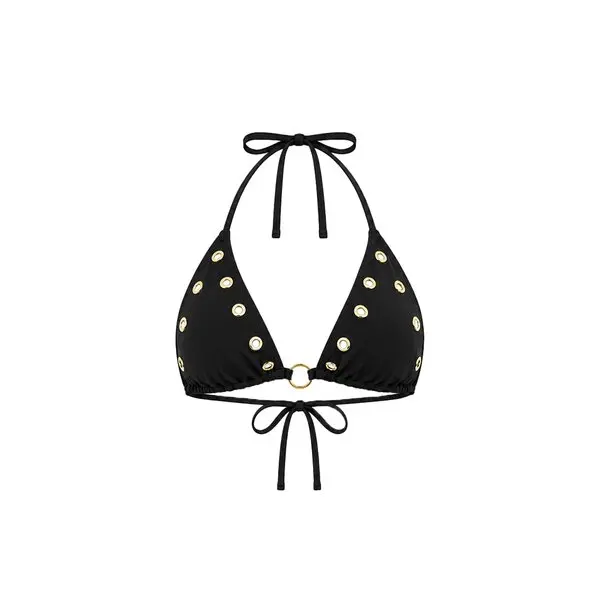 MAUI X LOLITA Classic Bikini Top - Black