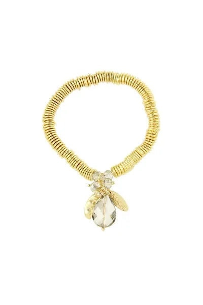 Saachi Pea Pod Bracelet - Gold