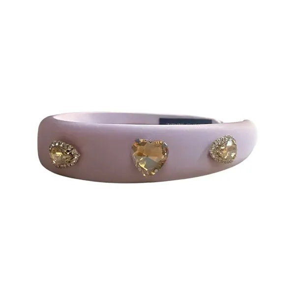 LULA-RU Embellished Headband Lilac - Pink
