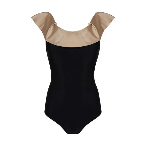 PAOLA AMADOR Clasico One Piece Swimsuit - Black