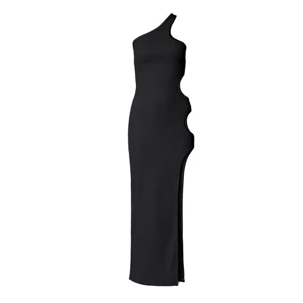 AGGI BY HALEWSKI Flavia Dress - Black