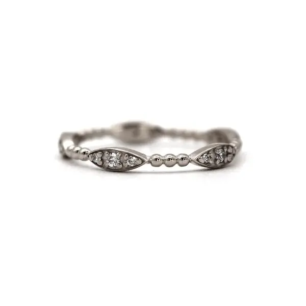 VICSTONENYC FINE JEWELRY Unique Design Natural Diamond Gold Ring - White