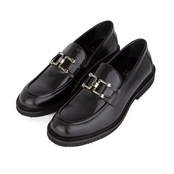ILVI Borska Florentic Leather Daily Shoe - Black