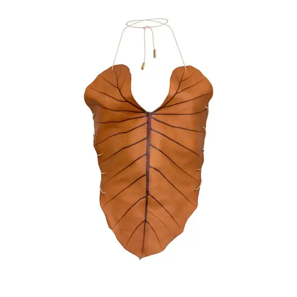 SARAH REGENSBURGER Neutrals / Leaf Top - Brown