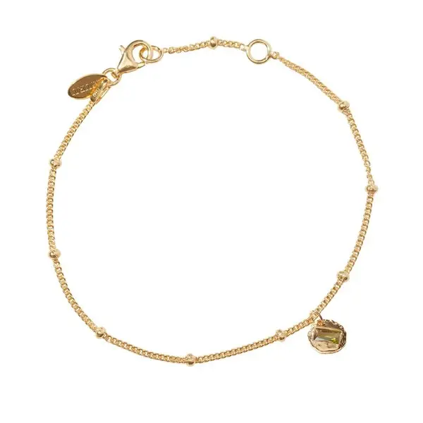 MURU August Birthstone Bracelet - Gold