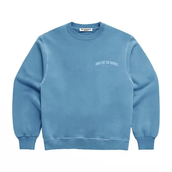 DONT EAT THE HOMIES Arch Crewneck - Blue
