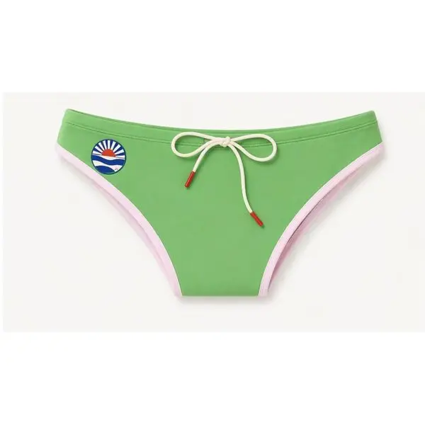 YORSTRULY Duet Surf Bikini Shorts Island - Green