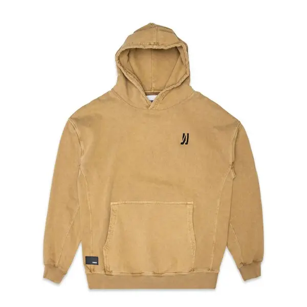 COMUNE Duke Hoodie Camel Brn - Brown