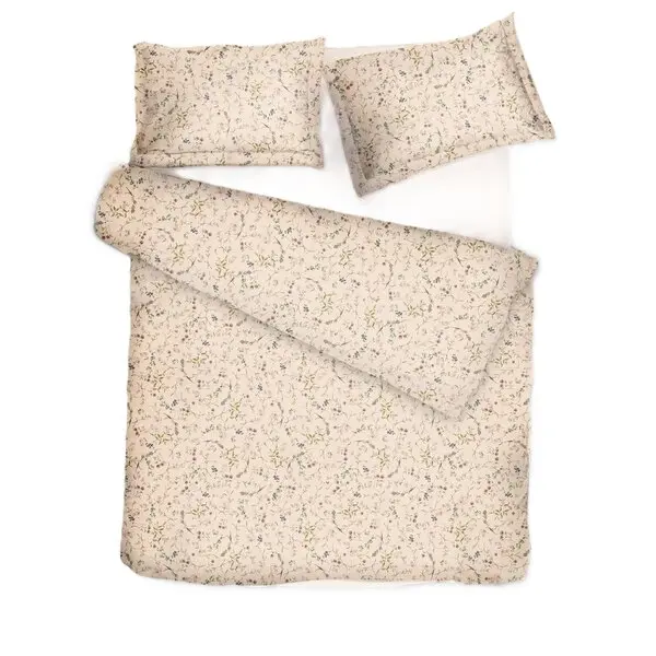 DECOFLUX HOME Sateen Bed Linen Set Herbary - Pink