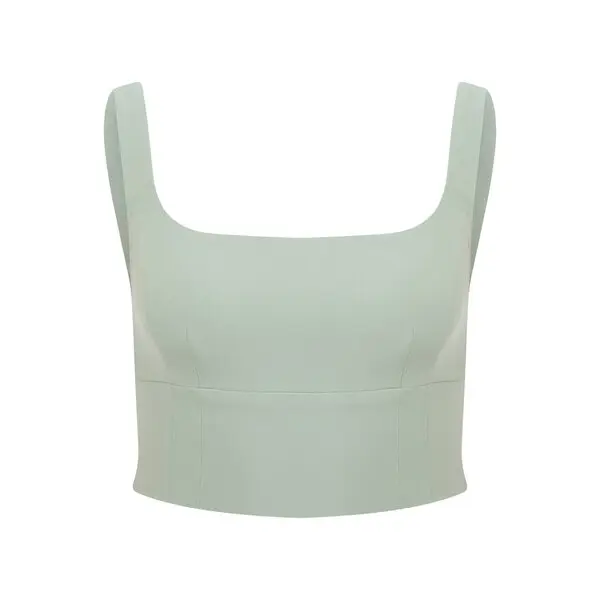 MAAN ISTANBUL Strap Side Zipper Mint Bustier Coraline - Green