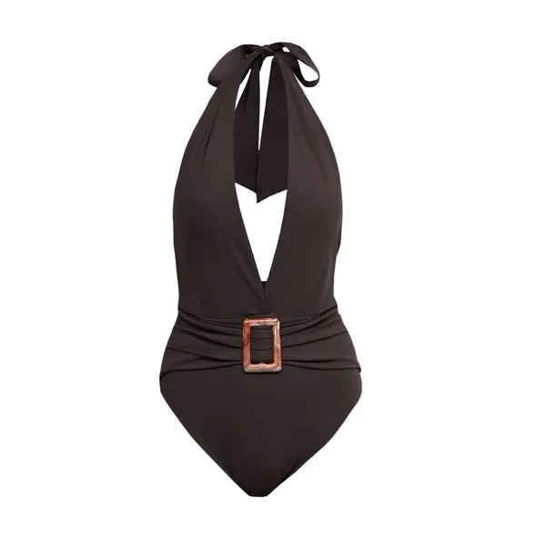 KIKKI-G SWIMWEAR Nada Swimsuit - Brown