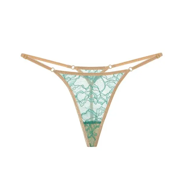 PERILLA Gigi Thongs Turquoise - Green