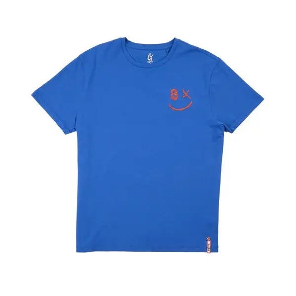 EIGHT X Static Graphic T-shirt - Blue