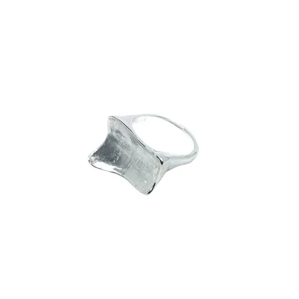 TG-JEWELLERY BY TAMARA GERVASIO Wave Ring – Sterling Handcrafted - Silver