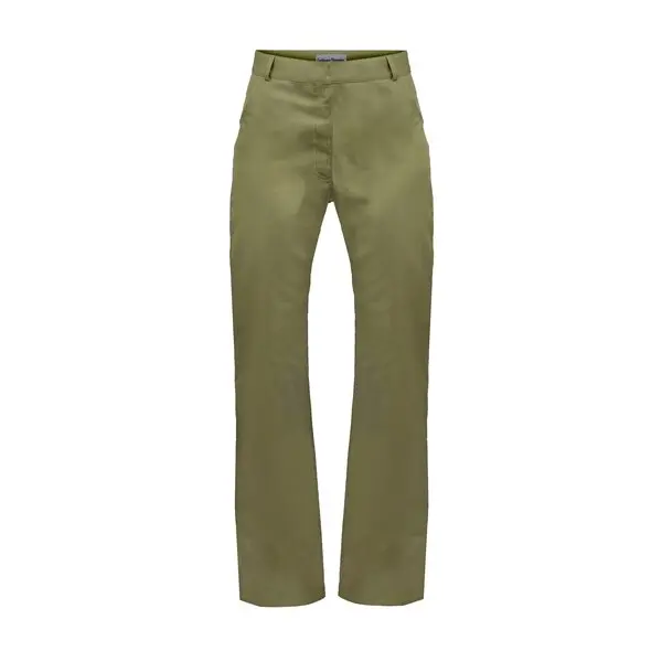 GUILLAUME ALEXANDRE Tulips Embroidered High Waisted Pants