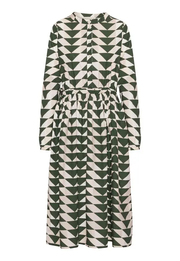 GROBUND Agnete Dress Quilt Pattern - Green
