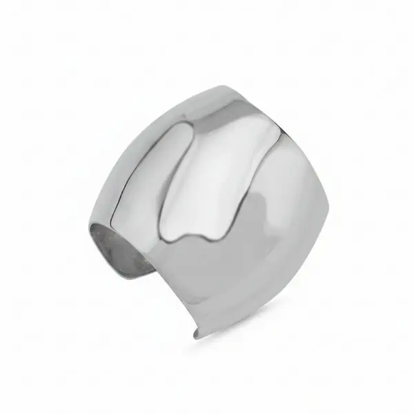 LINYA JEWELLERY Jeni Big Ear Cuff - Silver