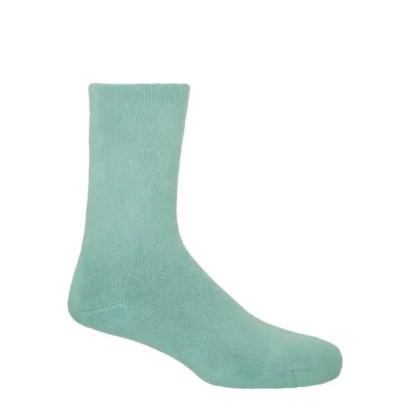 PEPER HAROW - MADE IN ENGLAND Plain Bed Socks - Blue