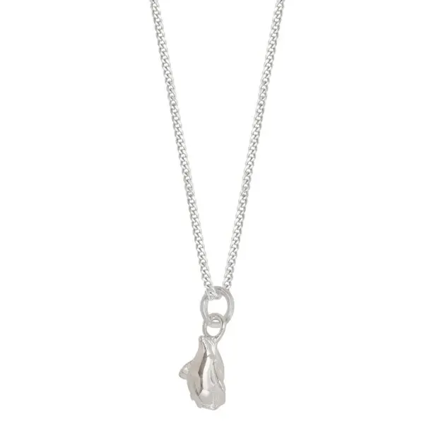 LIME TREE DESIGN Tiny Penguin Pendant Necklace Sterling - Silver