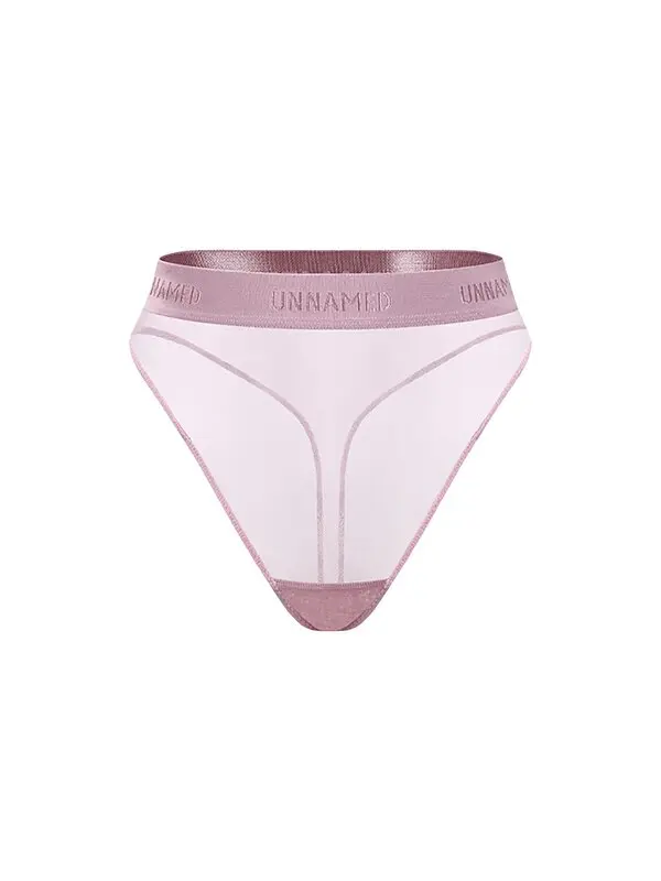 ZHILYOVA Hanna High-waisted Thong - Pink