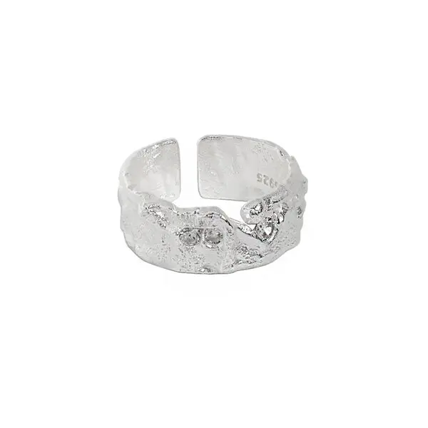 JANUS EDINBURGH Ledi Sterling Chunky Ring - Silver