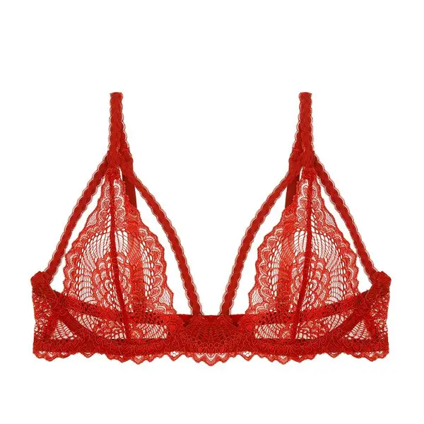 JOURNELLE Natalia Underwire Bra Scarlet - Red