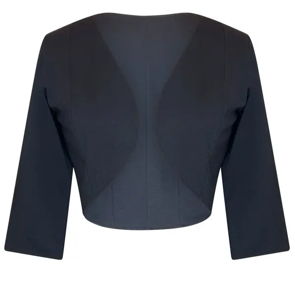 ALIE STREET LONDON Freya Bolero Jacket - Black