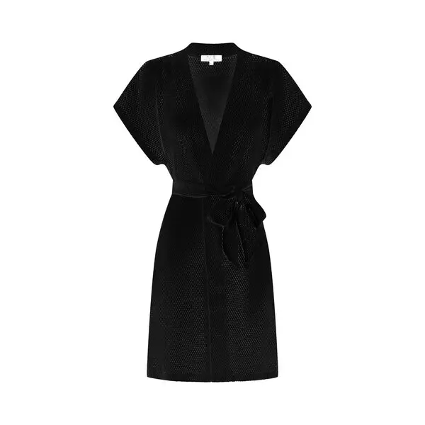 ARMS OF EVE Venice Robe Liquorice - Black