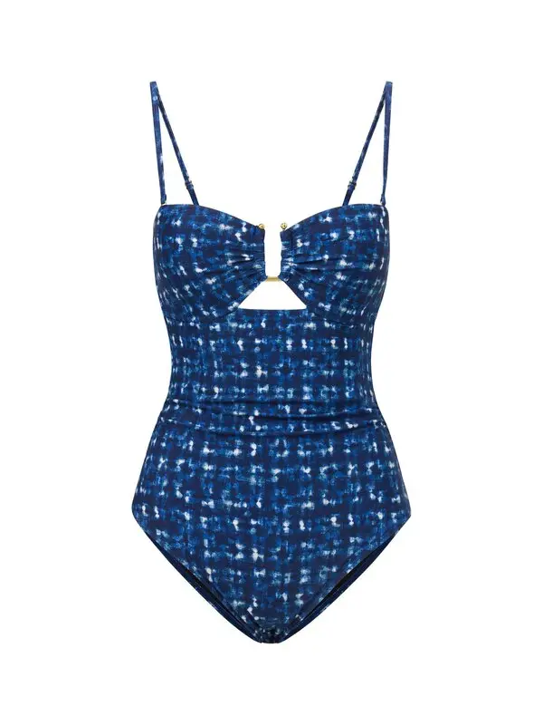 CHANGE OF SCENERY Juliette One Piece In Denim Noir - Blue