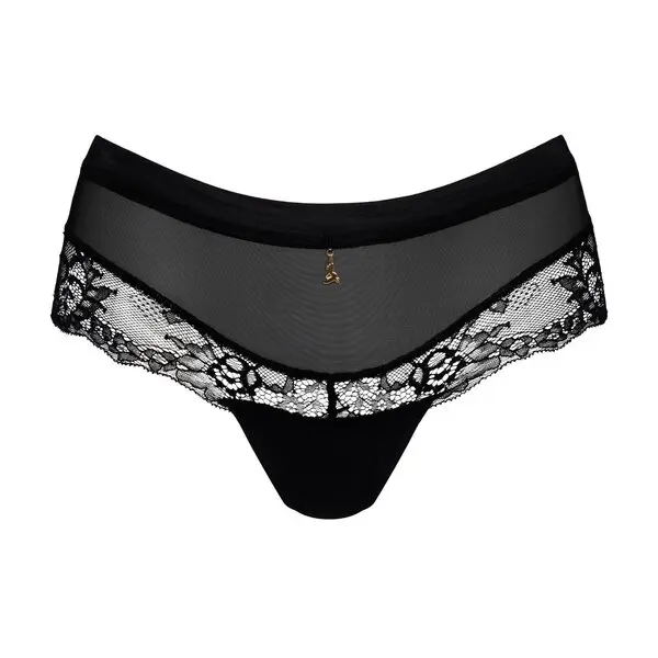 BONBON LINGERIE Angelina Full Brief - Black