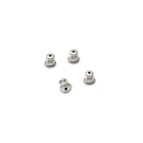 JAREDJAMIN Earring Backings - Silver