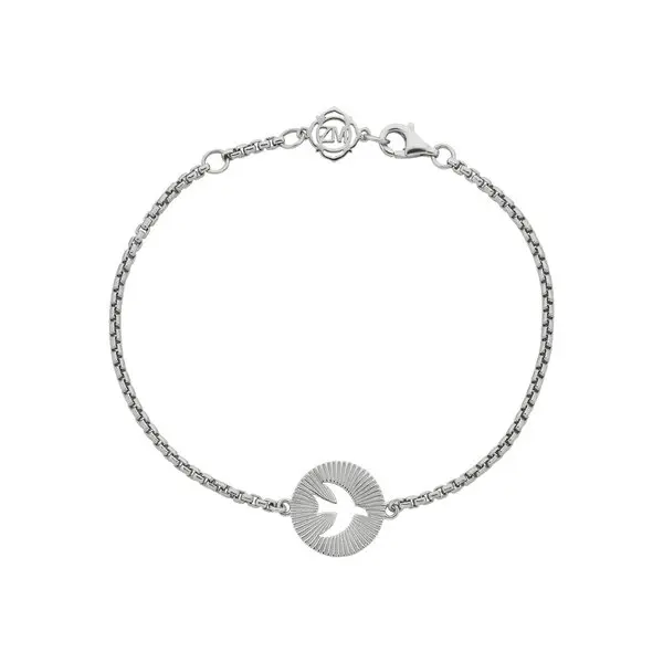 ZOË & MORGAN Moonbird Bracelet - Silver
