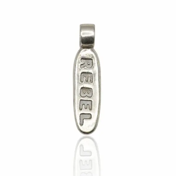 THE LILA LOBSTER Rebel Charm - Silver