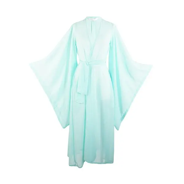 JENNAFER GRACE Tiff Teal Kimono - Blue