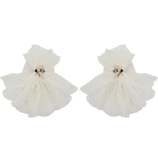 AZIMA MUSAYEVA Neutrals Maya Cuffs - White
