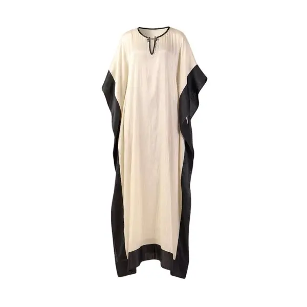 GLAM ON YOU Maira Kaftan Long - White