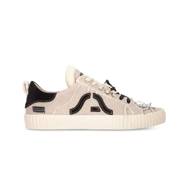 SPRINGA | UNIQUE VULCANIZED SNEAKERS ITALIAN HANDMADE Neutrals Wavy Olona Sneakers - Beige