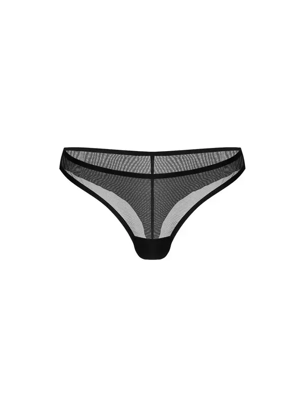 ZHILYOVA Unnamed Thong - Black