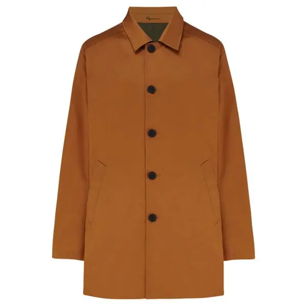 GUARDS LONDON Montague Reversible Raincoat Tan - Green