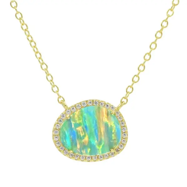 KAMARIA Kokoto Necklace Opal - Green