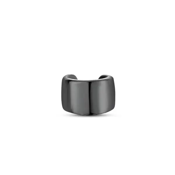 SALLY SKOUFIS Destiny Alchemy Cuff In Rhodium - Black
