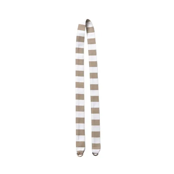 GREYMINT White / Brown Marina Phone Strap In Èze - White/brown