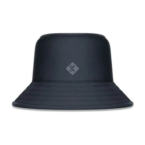 KIM FOLEY Neoprene Bucket Hat - Black