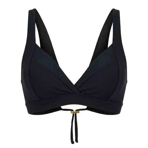 SEROTONE SWIM The Plunge Swim Bra - Black