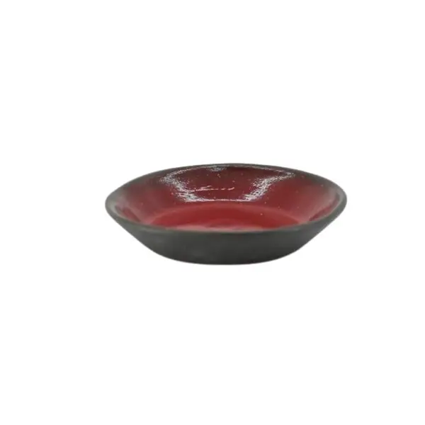 ANATOLIACRAFT Hic Ceramics Xxs Round Plate - Red