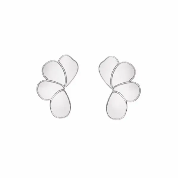 SILVER MOON Soft Bloom Sterling Earrings